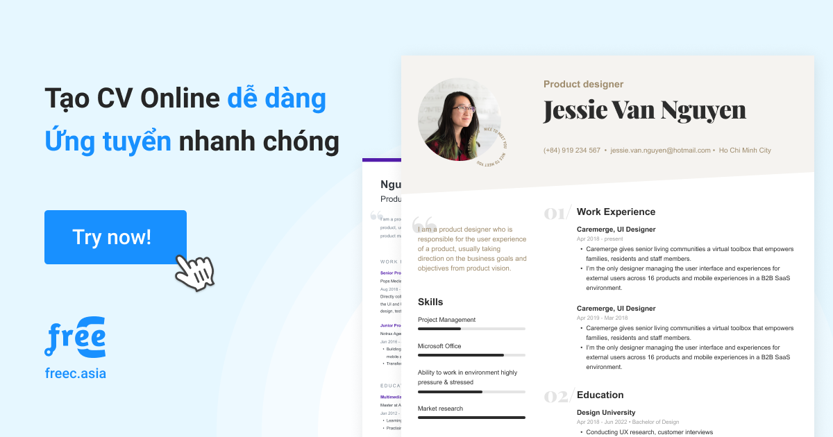 80+ mẫu CV tham khảo cho mọi ngành nghề 2025